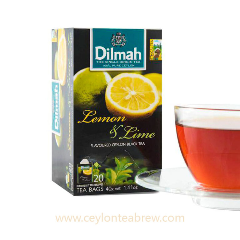 Dilmah First Ceylon Souchong leaf tea - Ceylon tea brew UK
