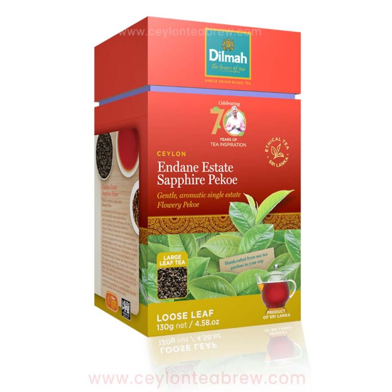 Dilmah Galle District Ceylon leaf tea - Ceylon tea brew UK