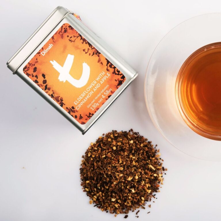 Dilmah Elder flower with cinnamon and Apple Ceylon leaf tea - Ceylon ...