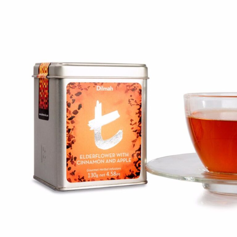 Dilmah Elder flower with cinnamon and Apple Ceylon leaf tea - Ceylon ...