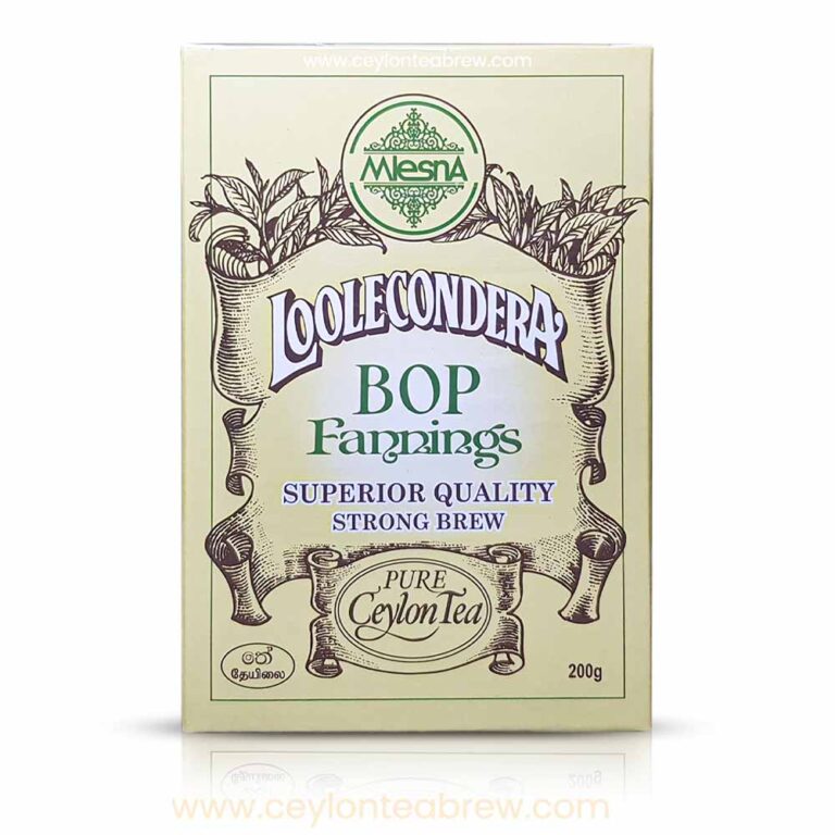 Mlesna Ceylon Earl Grey Tea bags with bergamot extracts - Ceylon tea ...