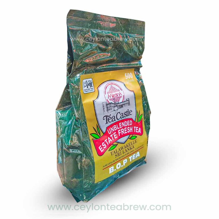 Mlesna Ceylon Earl Grey green tea bags with bergamot extracts - Ceylon ...