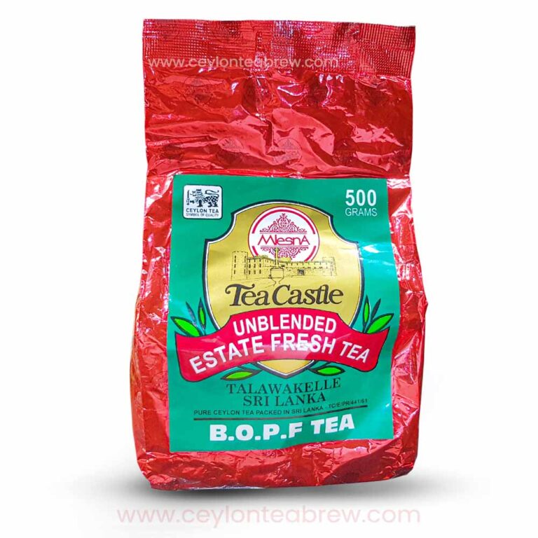 Mlesna Ceylon Earl Grey leaf Tea flowery BOP - Ceylon tea brew UK