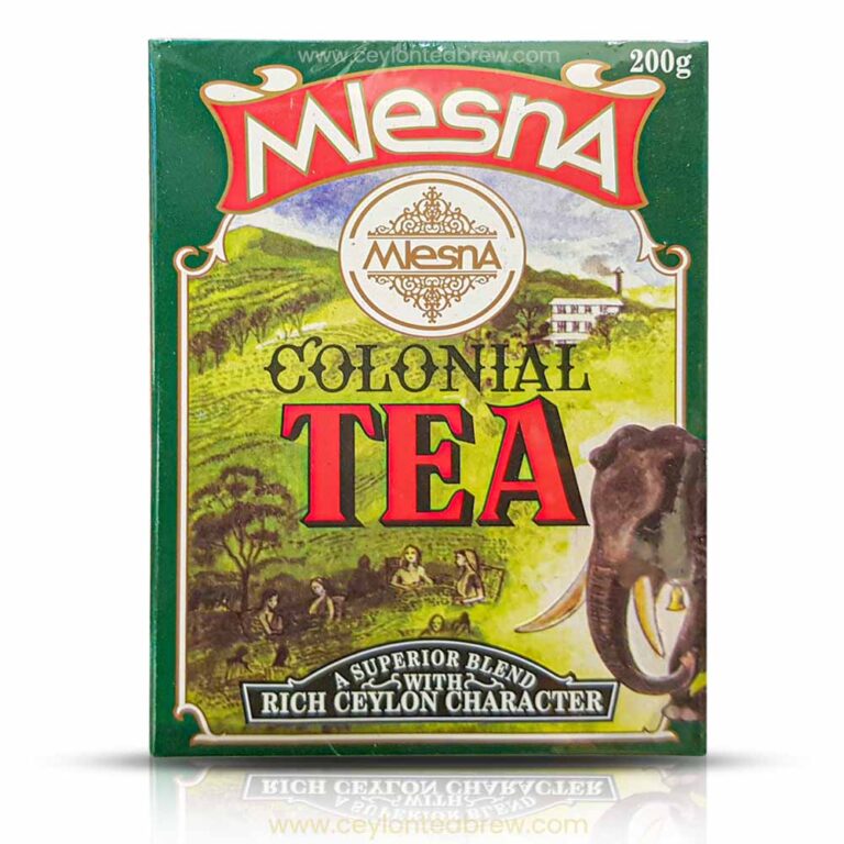 Mlesna Ceylon Earl Grey leaf Tea flowery BOP - Ceylon tea brew UK