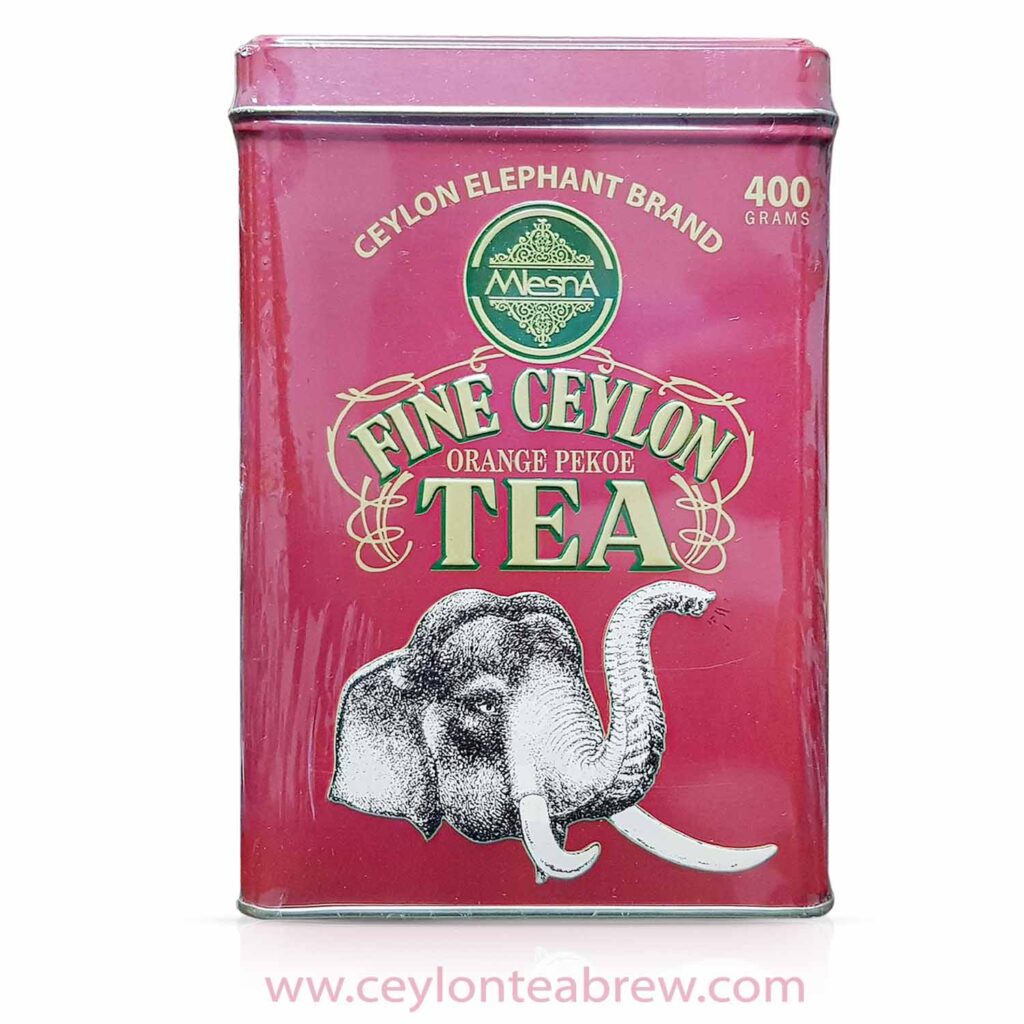 Mlesna Ceylon Earl Grey leaf Tea flowery BOP - Ceylon tea brew UK